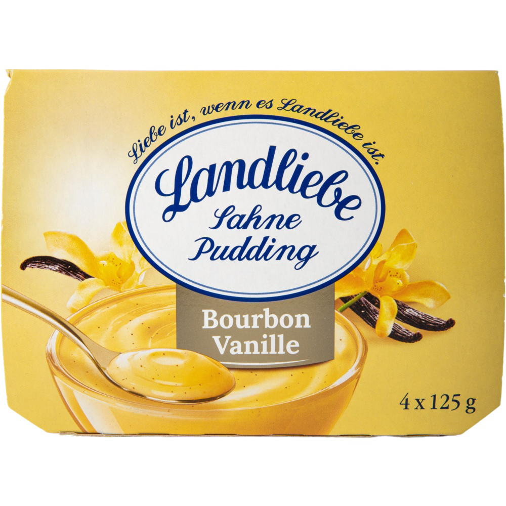 ROKSH Desserts und Süßspeisen LANDLIEBE Sahne Pudding Bourbon Vanille