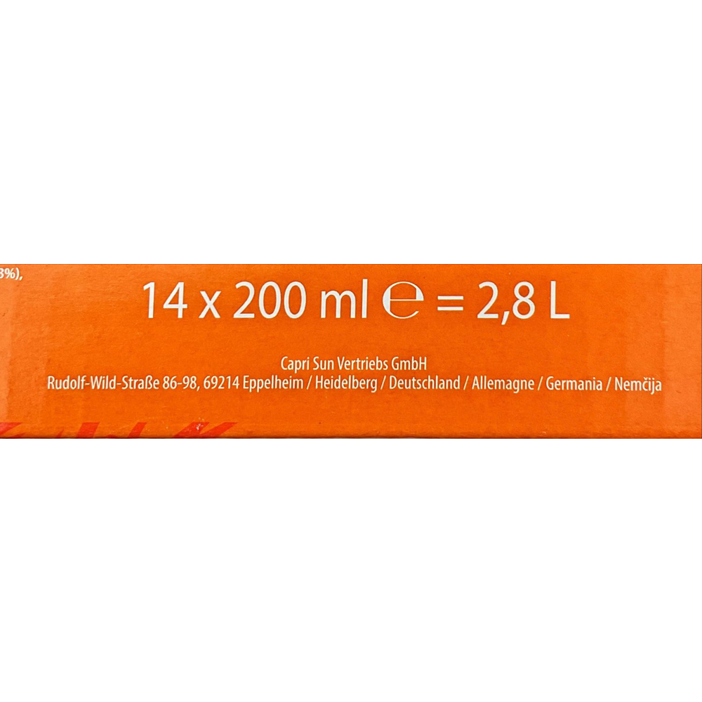 ROKSH Fruchtsäfte RIO D´ORO Tropical Bay Orange 14x200ml 14 Stück