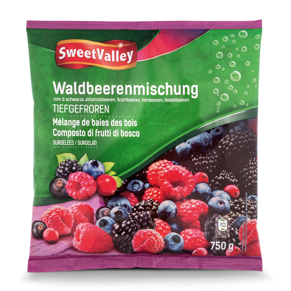 ROKSH Gemüse & Obst SWEET VALLEY Waldbeerenmischung 750g HOFER