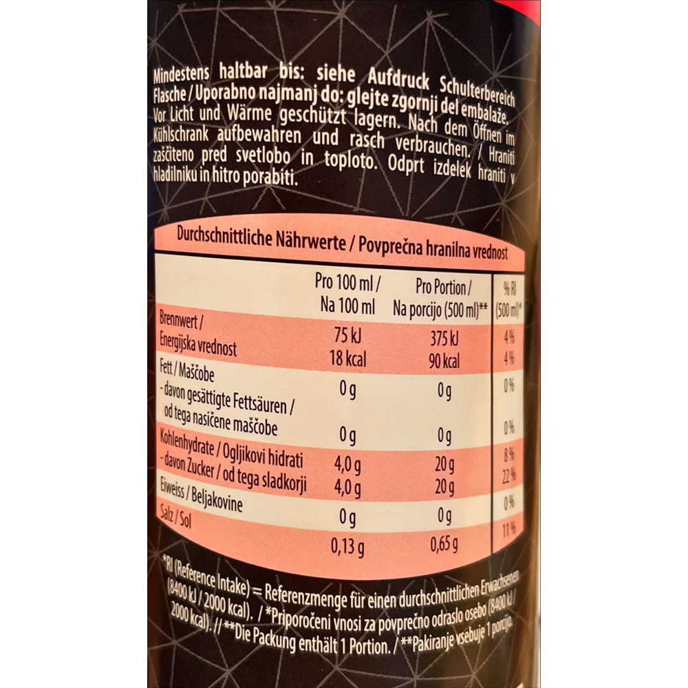 ROKSH Sport- & Energy Drinks FLYING POWER Isotonic Sports Drink Red