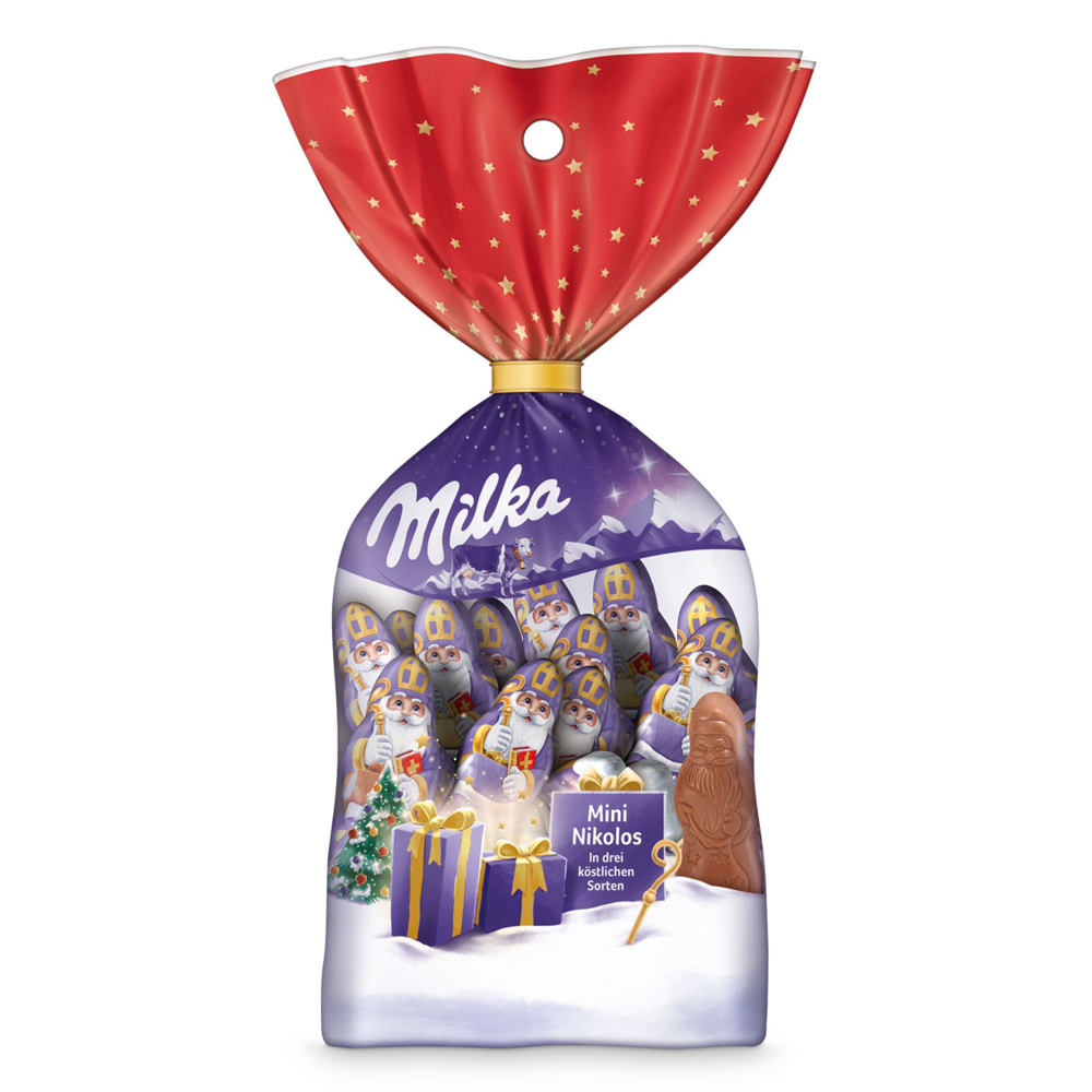 ROKSH Weihnachten MILKA Mini Nikolos 120g
