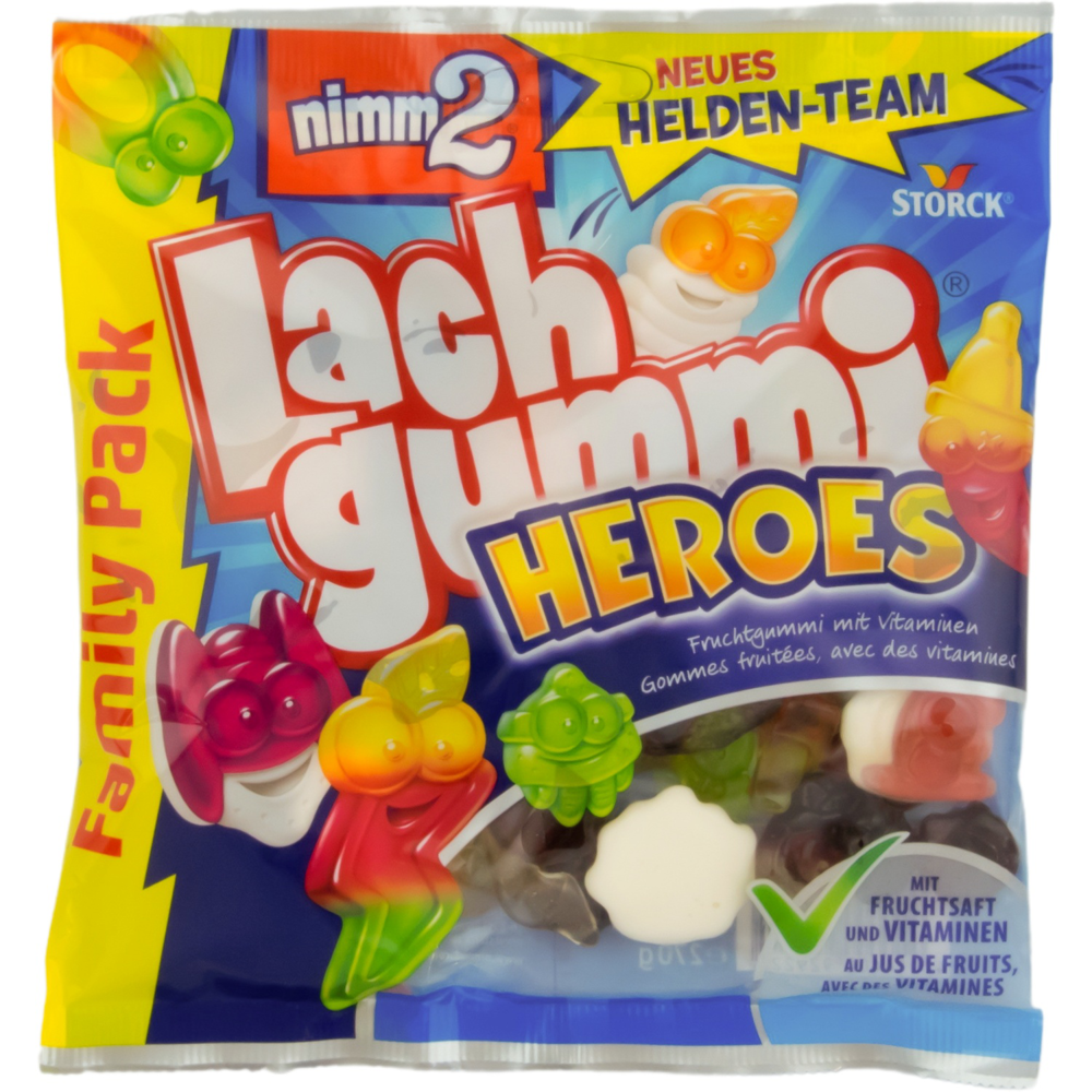ROKSH Fruchtgummi NIMM 2 Lachgummi Heroes 270g