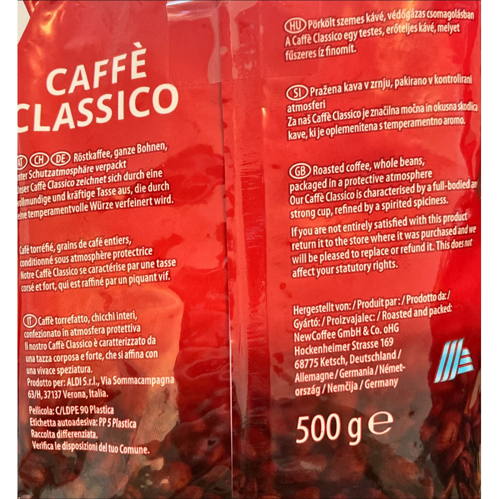 ROKSH Kaffee, Kakao & Co AMAROY Caffè Classico 500g HOFER