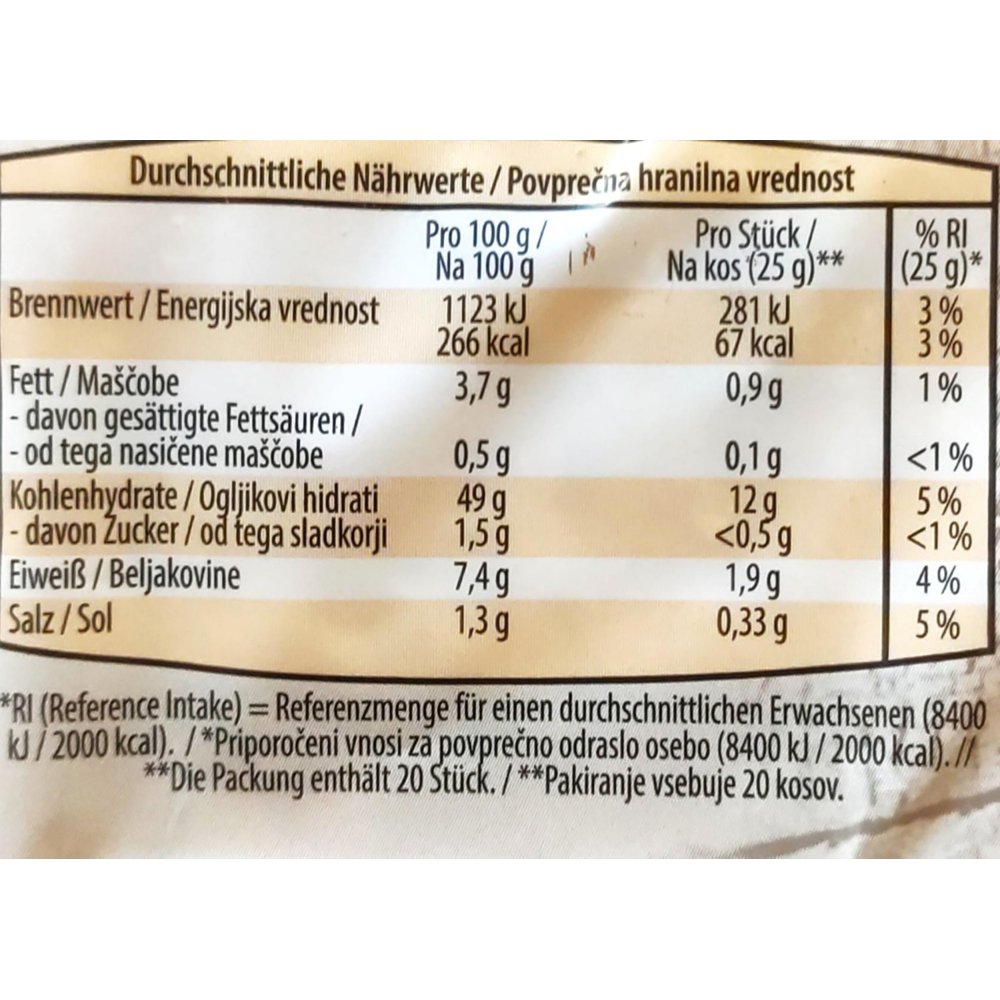 ROKSH Brot & Gebäck HAPPY HARVEST Weizen Toastbrot 500g HOFER