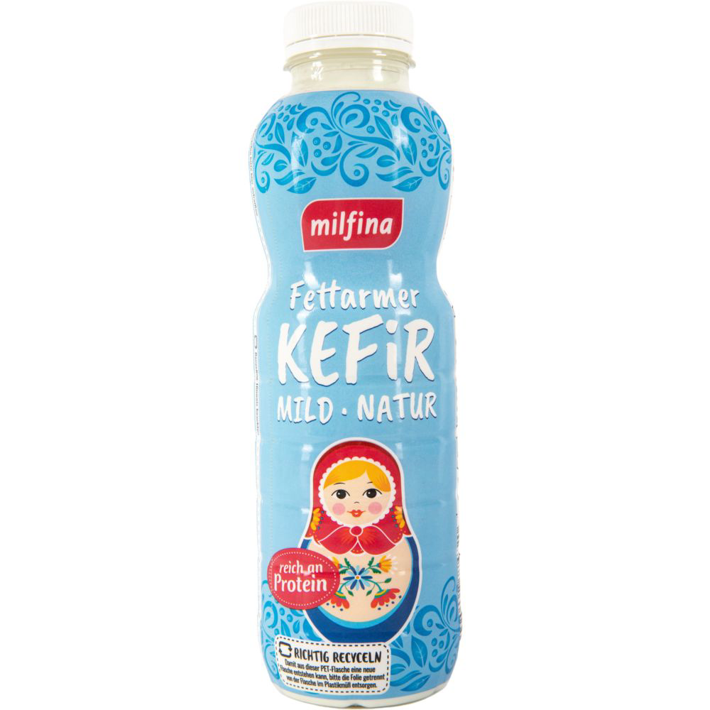ROKSH Milchgetränke MILFINA Fettarmer Kefir Mild-Natur 500g
