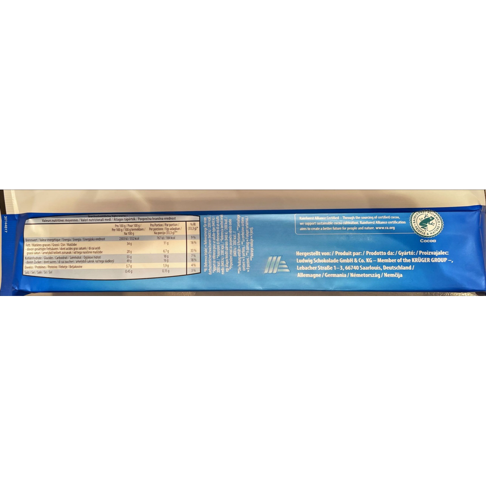 ROKSH Tafelschokolade CHOCEUR Schokolade Cookie&Cream 300g