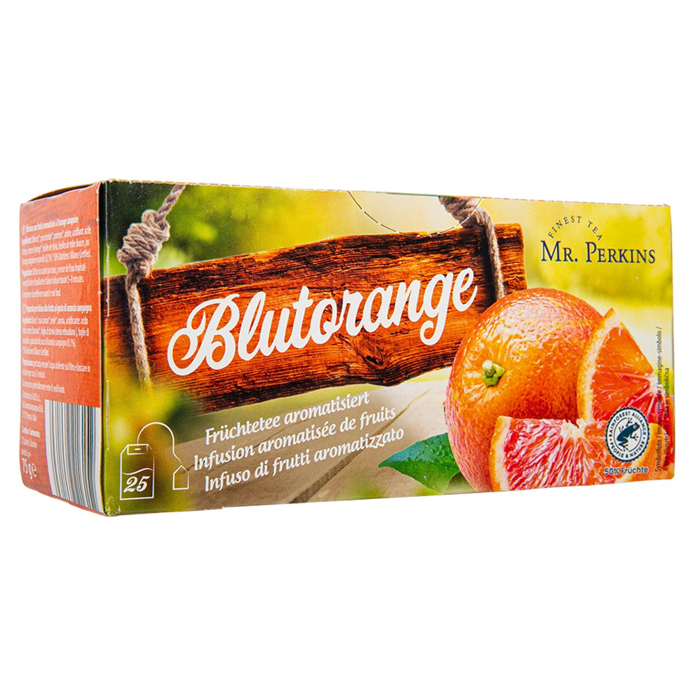ROKSH Tee MR. PERKINS Früchtetee Blutorange 75g