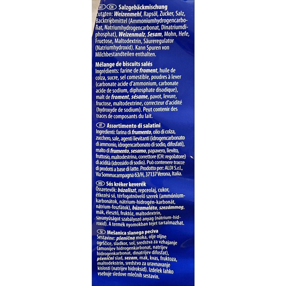 ROKSH Salzgebäck & Kräcker SNACK FUN Cracker Mix 300g