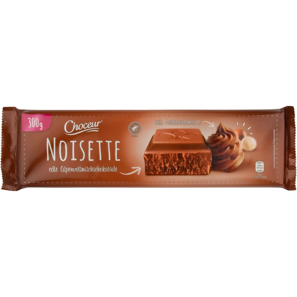 ROKSH Tafelschokolade CHOCEUR Noisette 300 g HOFER