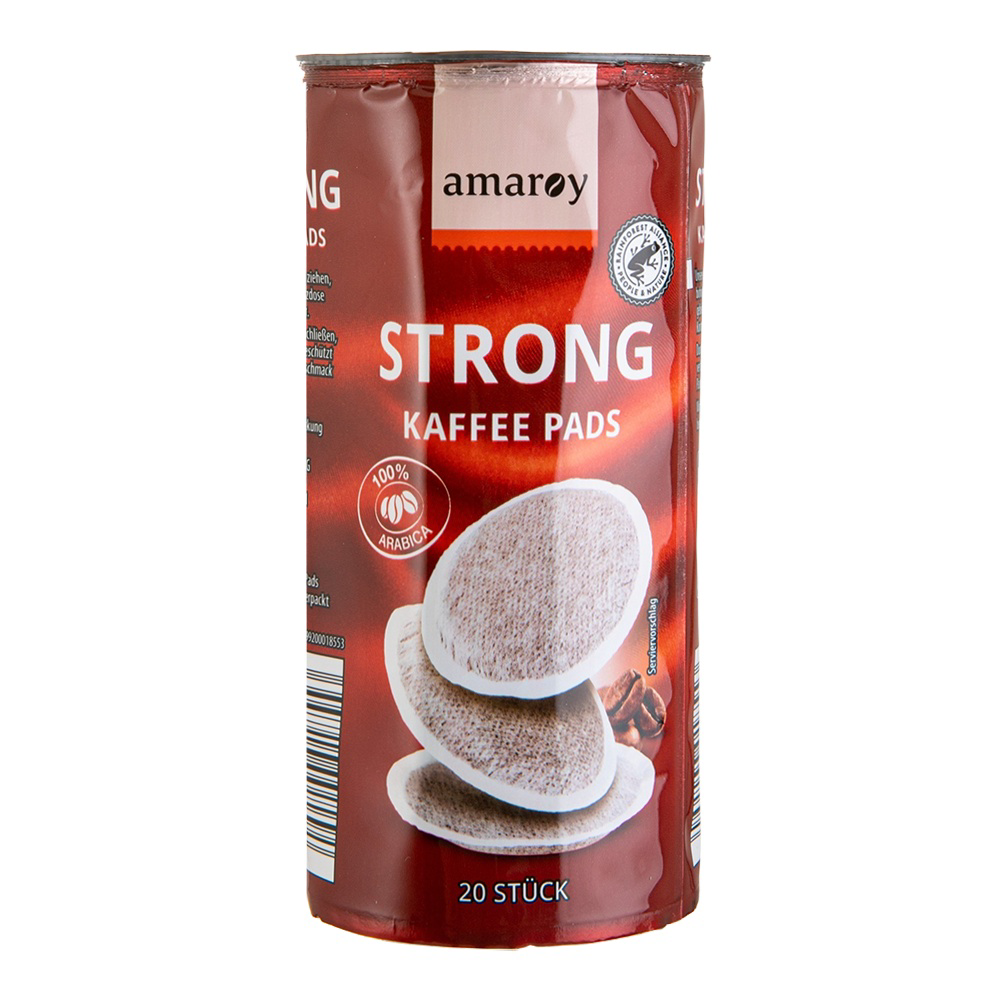 ROKSH Kaffee, Kakao & Co AMAROY Kaffeepads Strong 144g