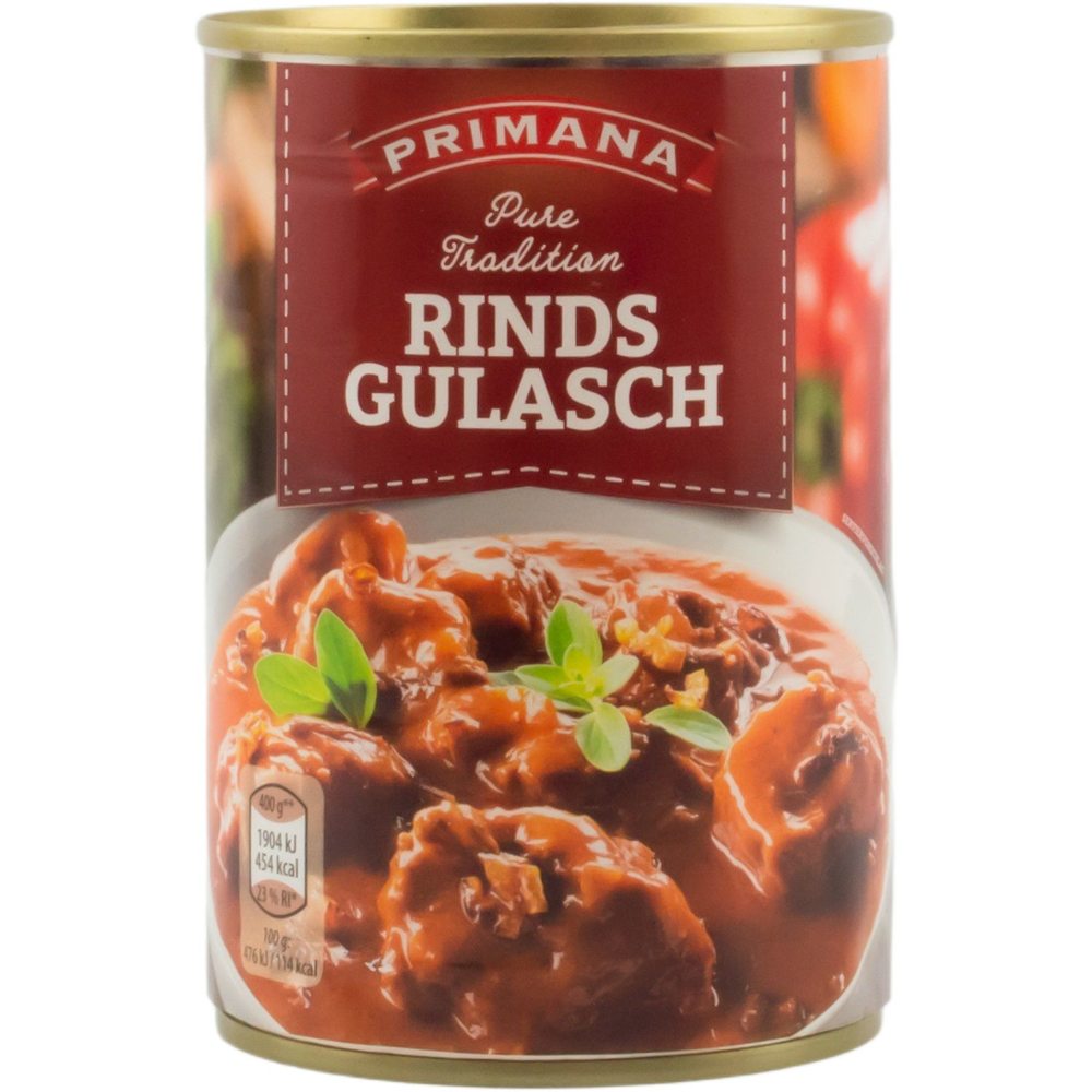 ROKSH Fertiggerichte & Suppen PRIMANA Rindgulsch 400g