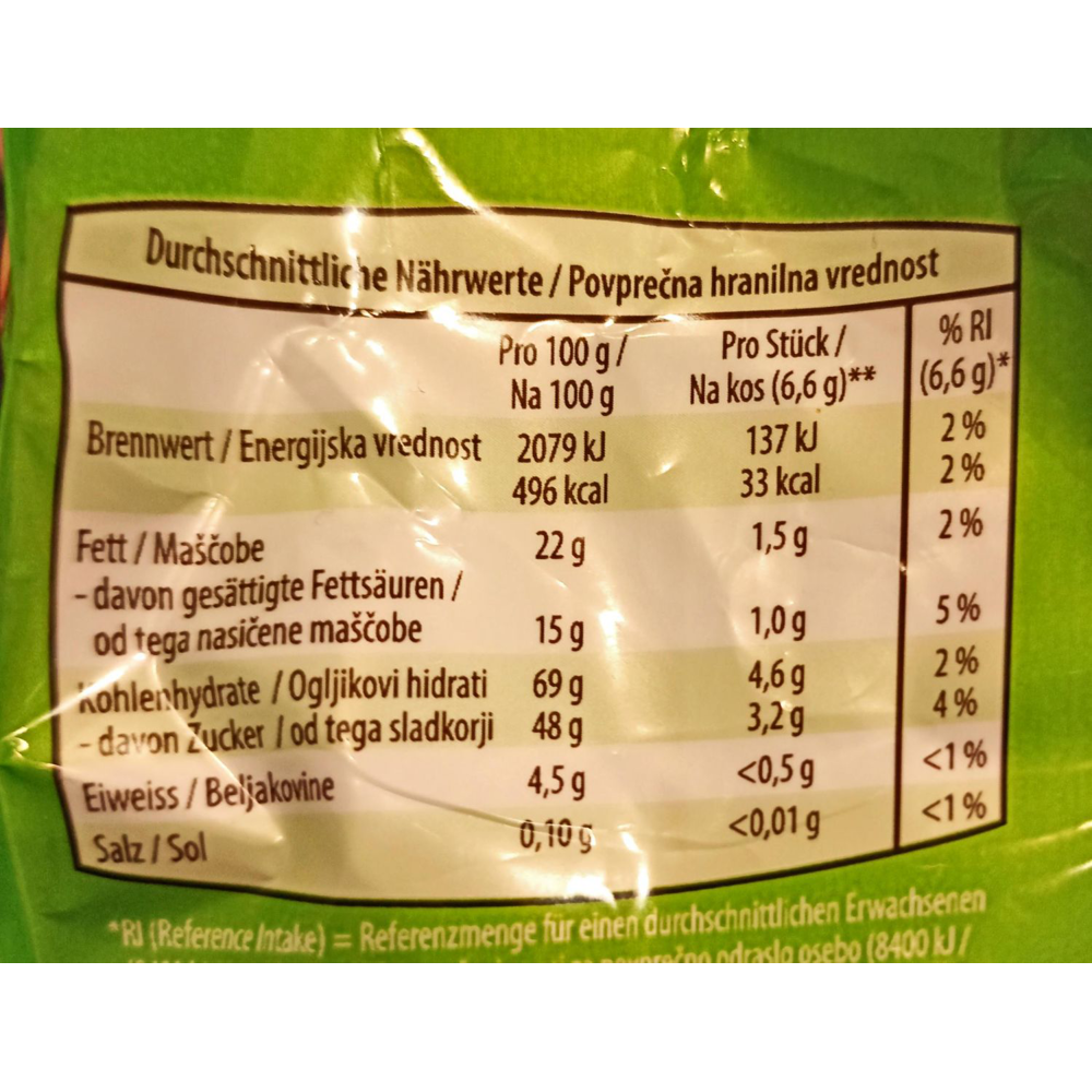 ROKSH Waffeln FINEST BAKERY Classic, Waffelröllchen gefüllt mit