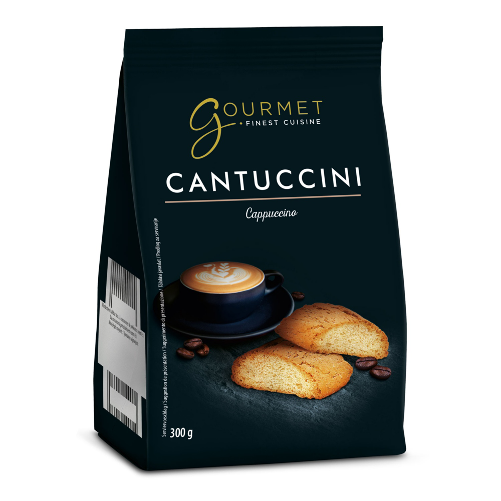ROKSH Kekse GOURMET Cantuccini Cappuccino 300g