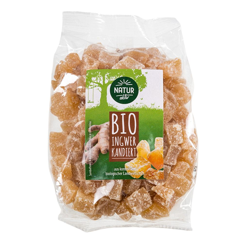 ROKSH Trockenfrüchte BIO NATURA Bio Ingwer kandiert 200g