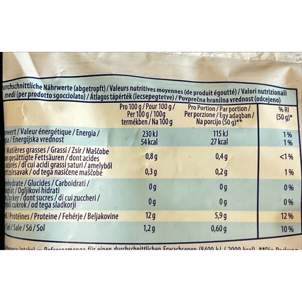 ROKSH Fisch & Meeresfrüchte GOLDEN SEAFOOD Garnelen Natur 225g