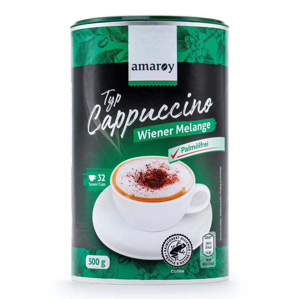 ROKSH Kaffee, Kakao & Co AMAROY Cappuccino Wiener Melange 500g