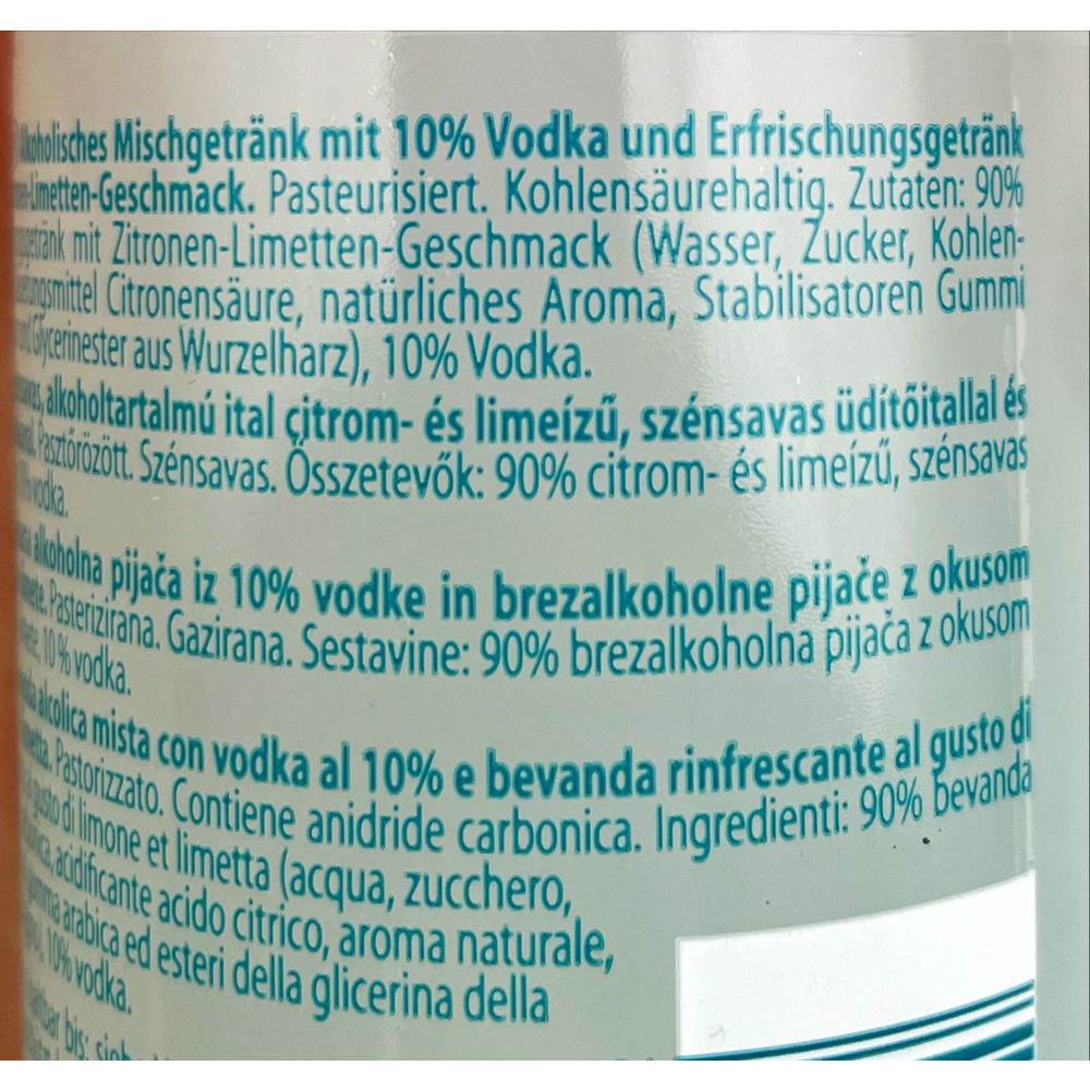 ROKSH Spirituosen ZARANOFF Vodka Ice Lemon 275ml