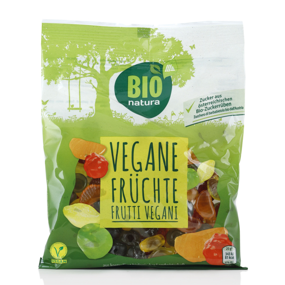 ROKSH Fruchtgummi BIO NATURA Vegane Früchte 200g