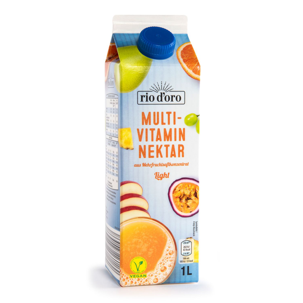 ROKSH Fruchtsäfte RIO D´ORO Multivitamin Nektar aus