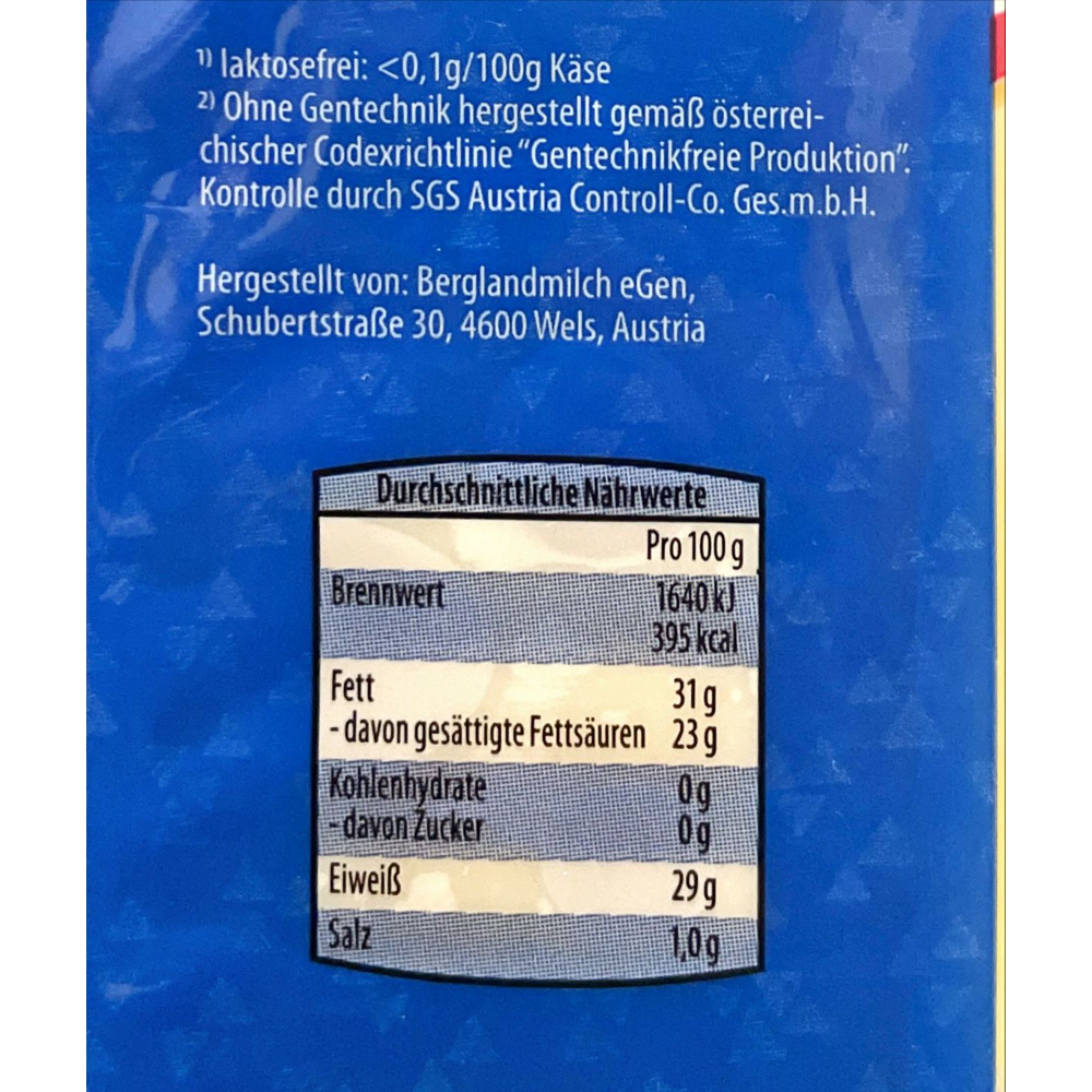 ROKSH Hart- & Schnittkäse MILFINA Emmentaler 400g