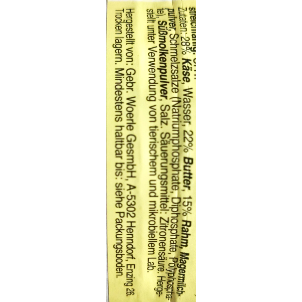ROKSH Frischkäse & Co MILFINA Schmelzkäse Butterrahm 250g