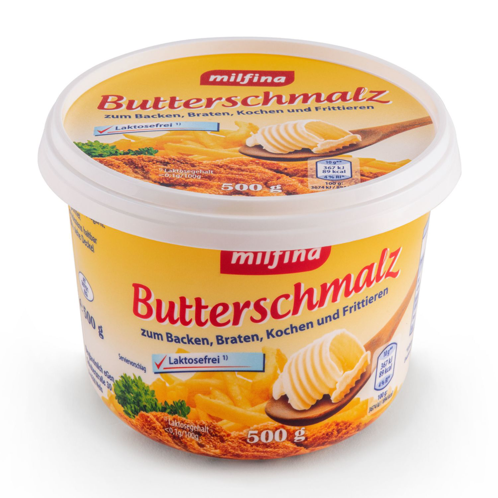 ROKSH Milch, Sahne & Butter MILFINA Butterschmalz 500g