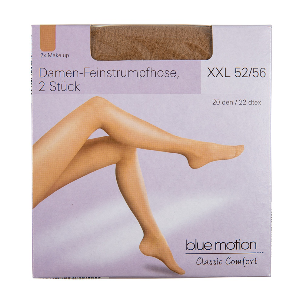 ROKSH Damensocken & Feinstrümpfe BLUE MOTION Damen-Feinstrumpfhose XXL