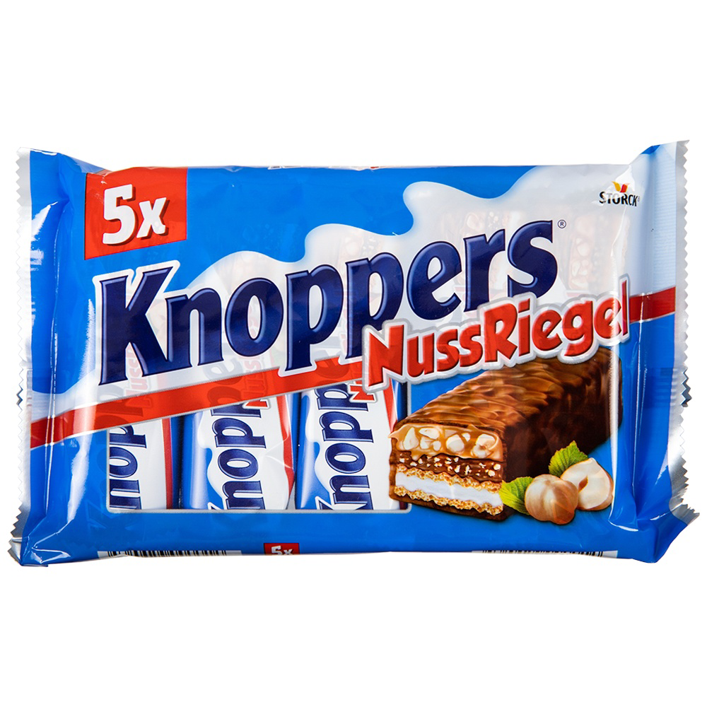 ROKSH Schokoriegel & Co STORCK Knoppers Nussriegel 5x40g