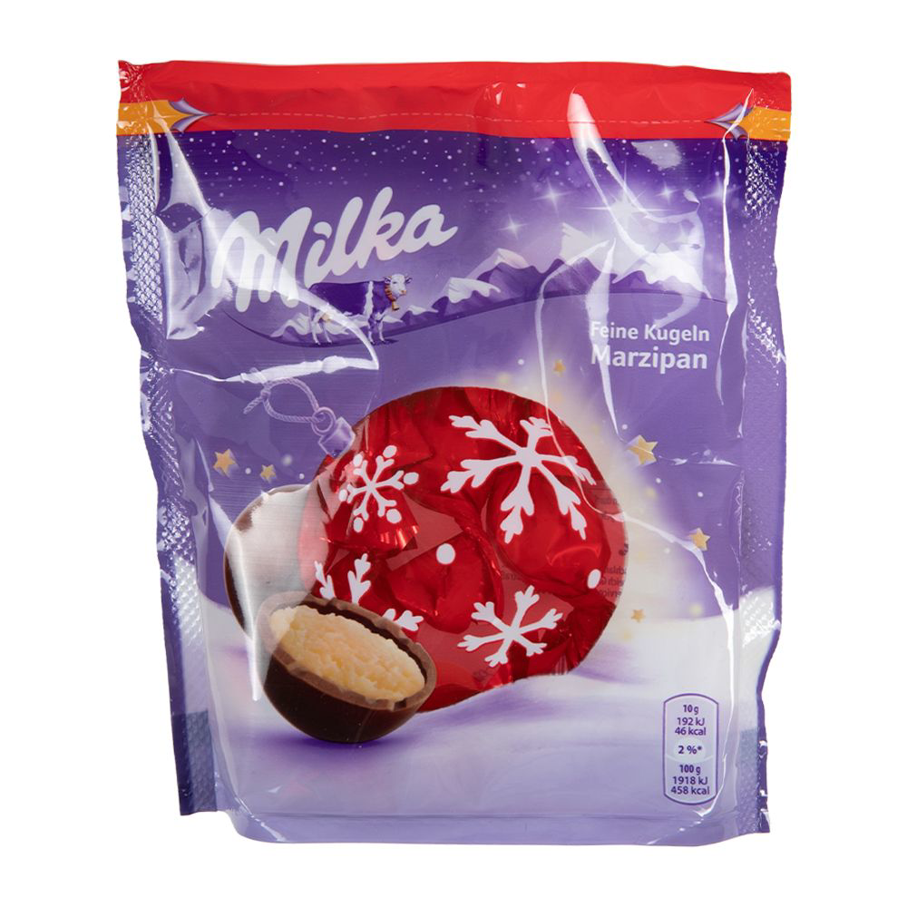 ROKSH Weihnachten MILKA Feine Kugeln Marzipan 90g