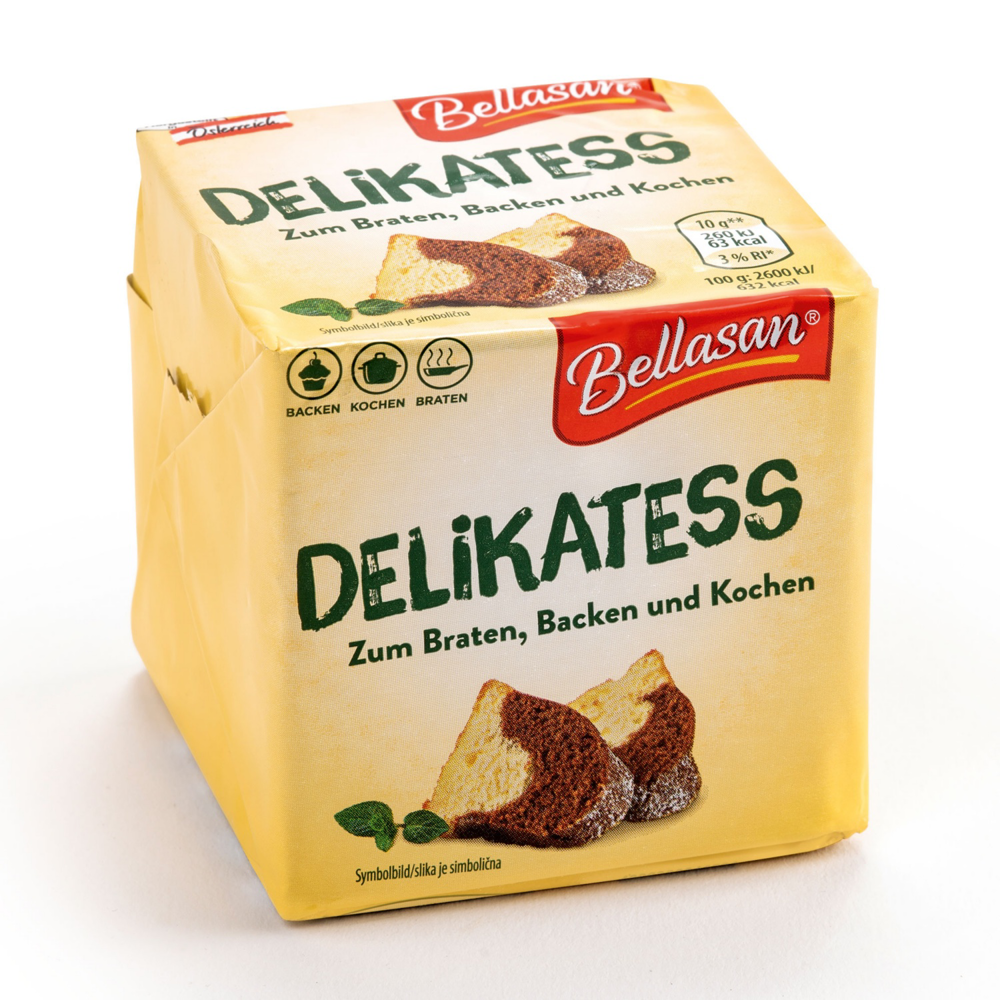 ROKSH Margarine & pflanzliche Fette BELLASAN Delikatesswürfel 250g