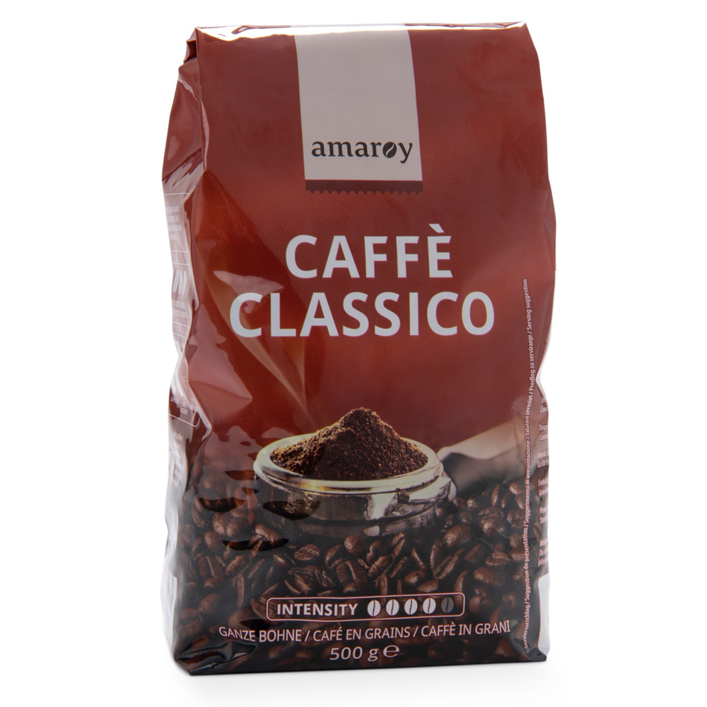 ROKSH Kaffee, Kakao & Co AMAROY Caffè Classico 500g HOFER