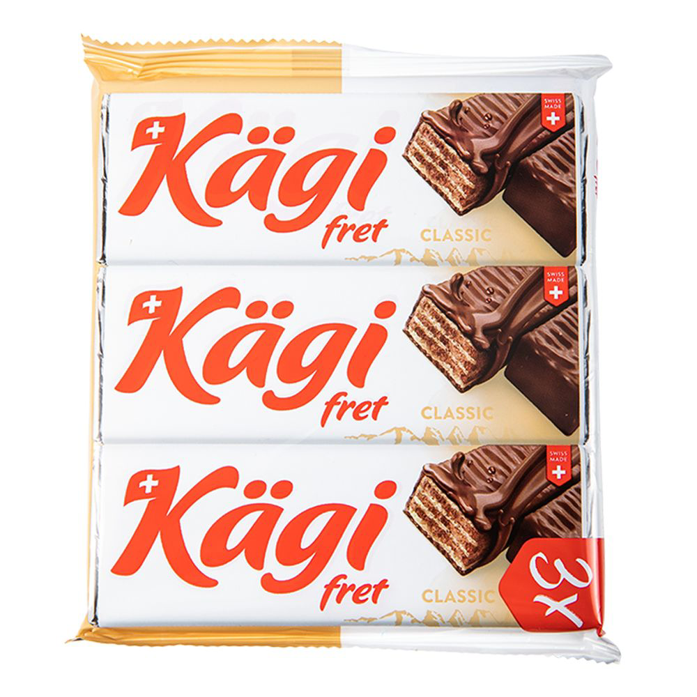 ROKSH Waffeln KÄGI Fret Classic 3x50g