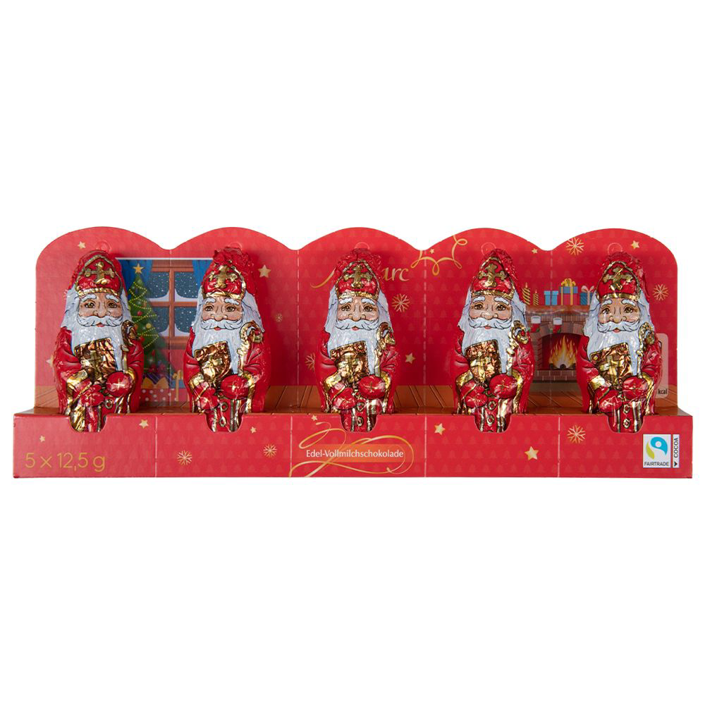 ROKSH Weihnachten MONARC Mini Nikolaus 5x12,5g