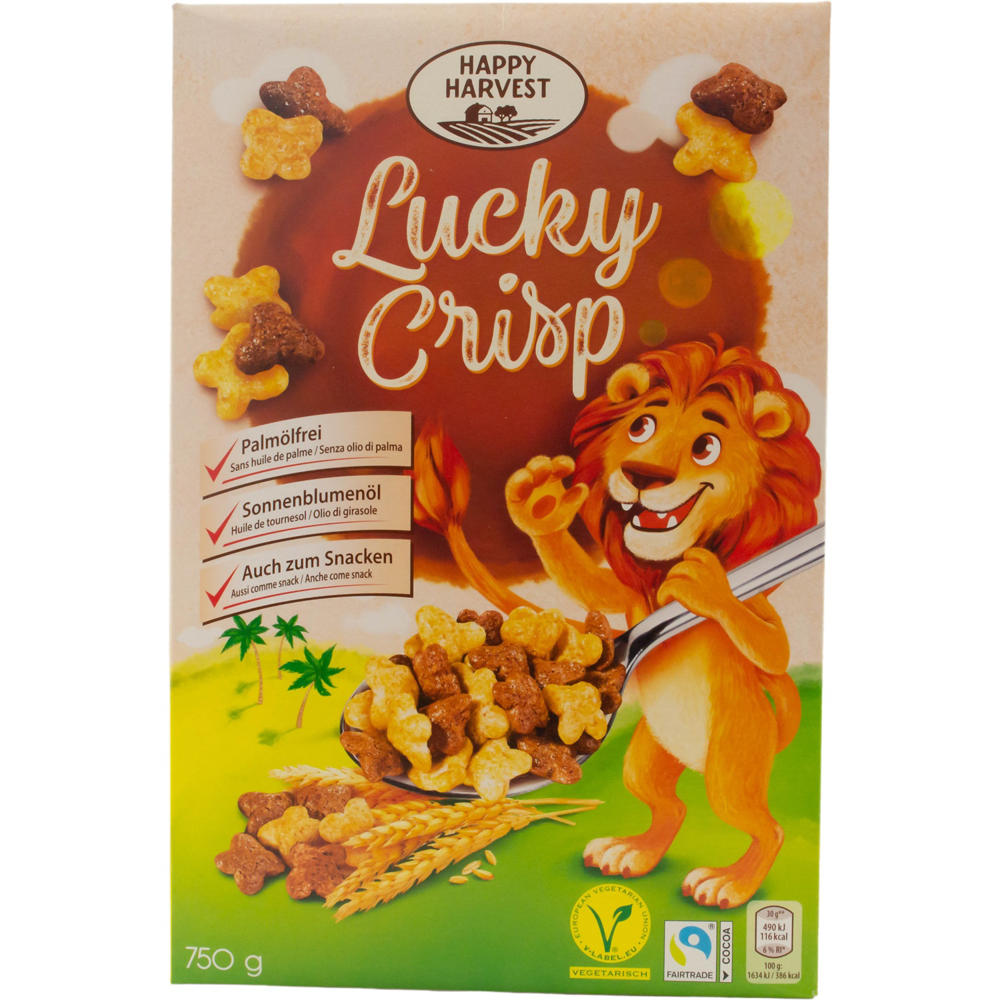 ROKSH Müsli & Cerealien HAPPY HARVEST Lucky Crisp 750g