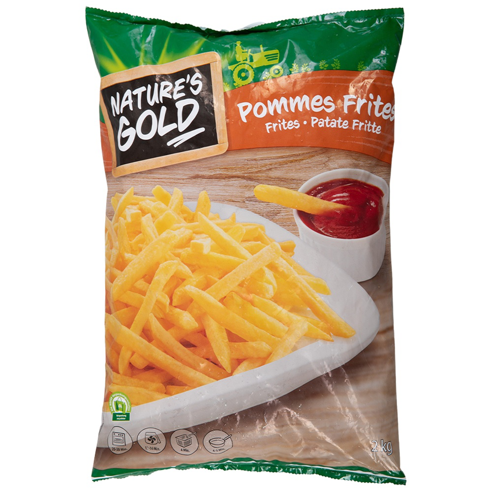 ROKSH Gemüse & Obst NATURE'S GOLD Pommes Frites 2kg HOFER