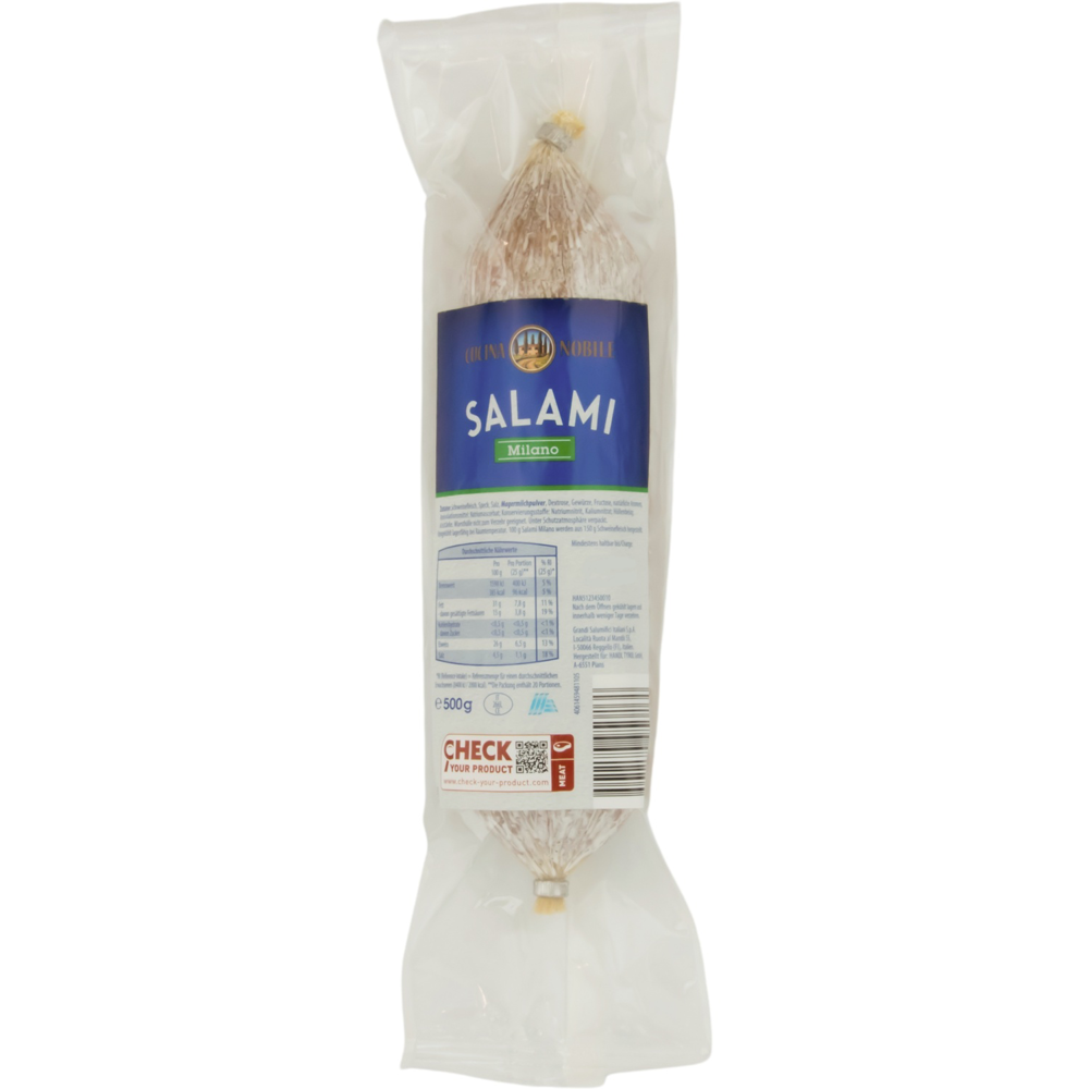 ROKSH Stangenwurst CUCINA NOBILE Salami Milano 500g