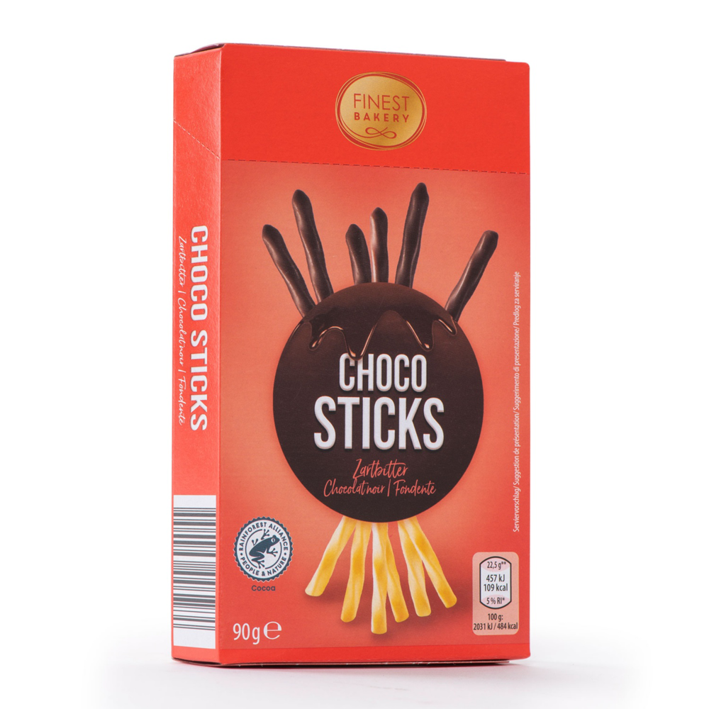 ROKSH Kekse FINEST BAKERY Schoko & Keks Sticks