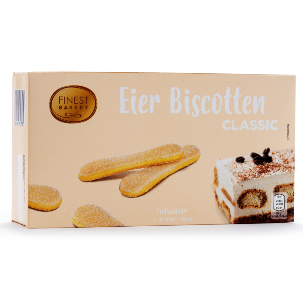 ROKSH Kekse FINEST BAKERY Eier Biskotten Classic 200g
