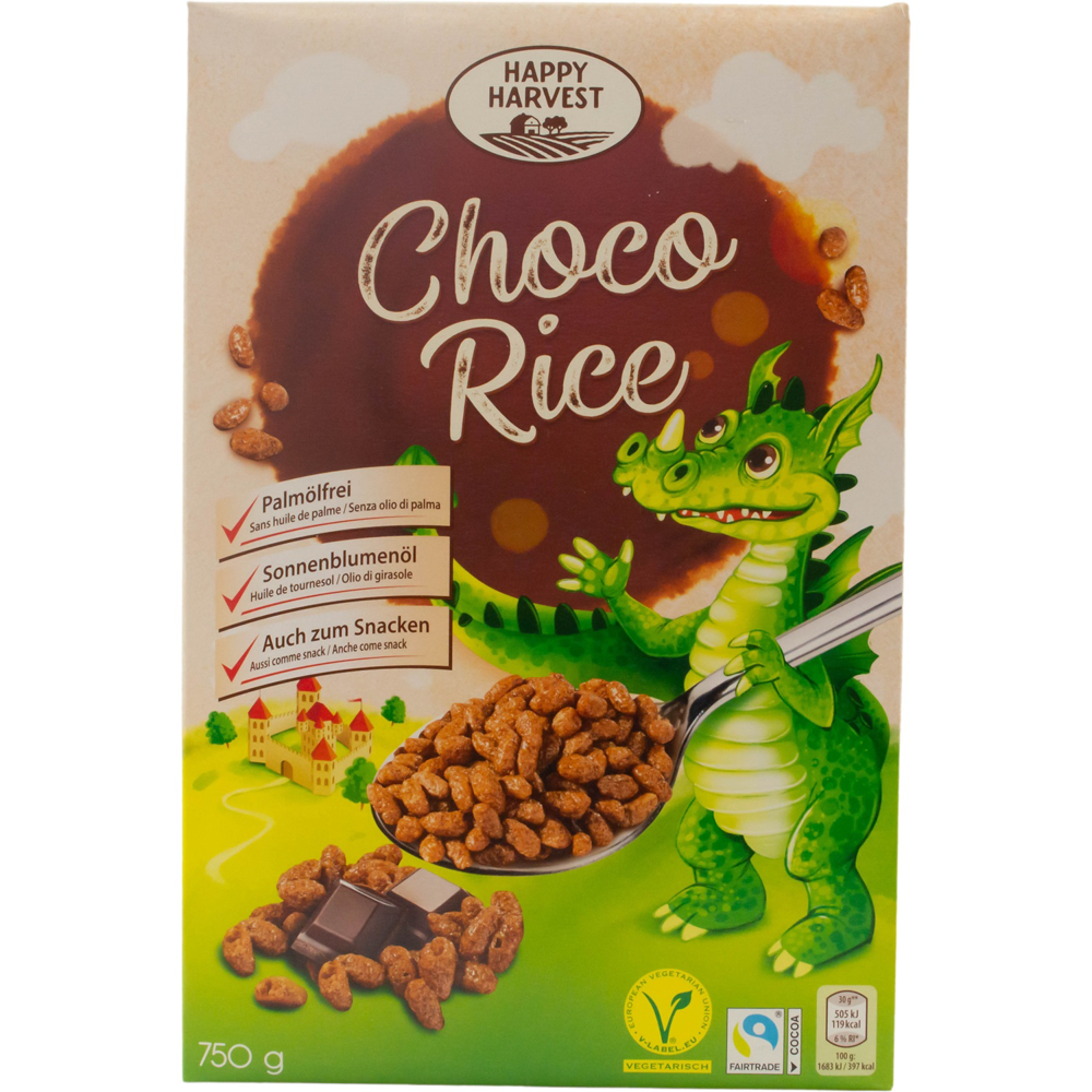 ROKSH Müsli & Cerealien HAPPY HARVEST Choco Rice 750 g