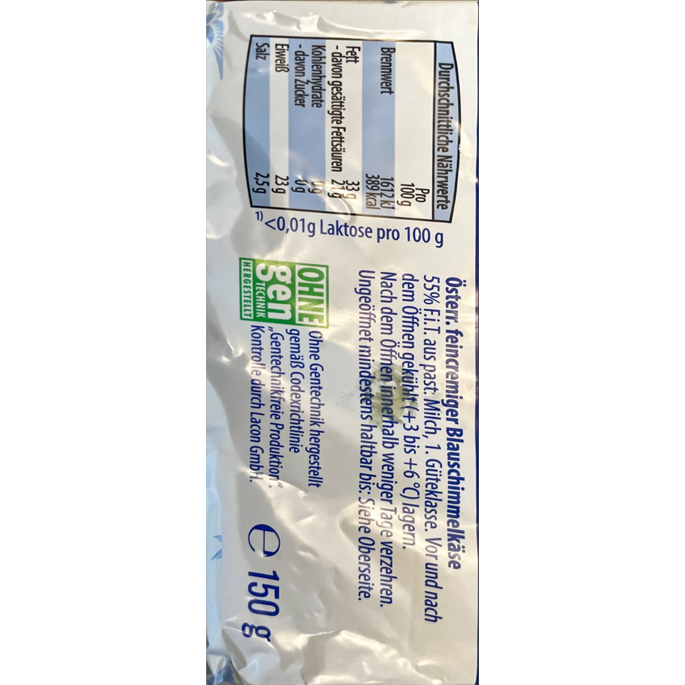 ROKSH Weichkäse MILFINA Blauer Pirol cremig 150g